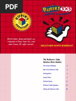 Rubik's Cube Instructable | PDF | Logic Puzzles | Teaching Mathematics
