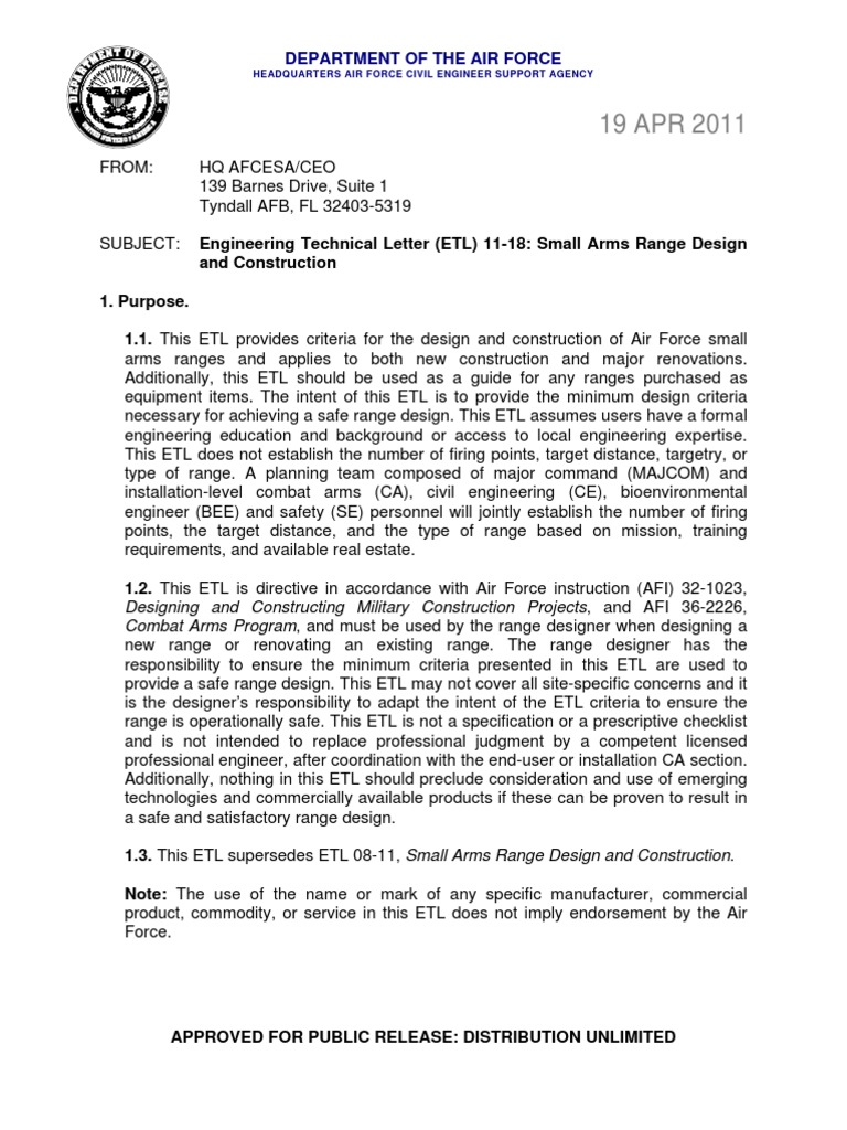 Small Arms Range Design and Construction | PDF | Ventilation ...