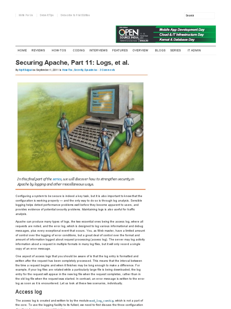 Securing Apache Part 11 Pdf Apache Server Web Server 4689