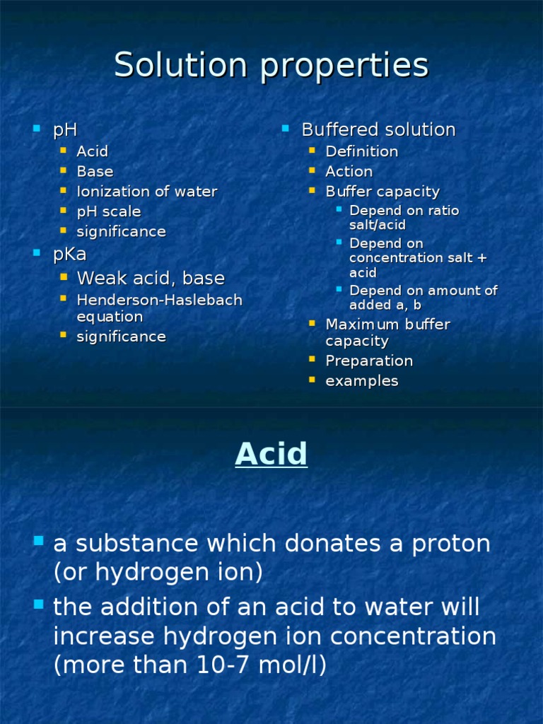 Buffer Capacity | PDF | Buffer Solution | Acid Dissociation Constant