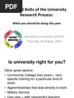 Nust Admission Scale | PDF | Educational Institutions | Secondary Education