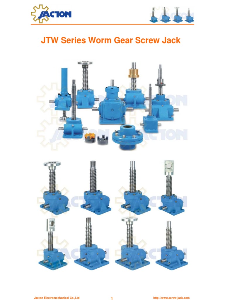 JTW Series Worm Gear Screw Jack, Worm Gear Wheel Lifts, Worm Gear Screw ...