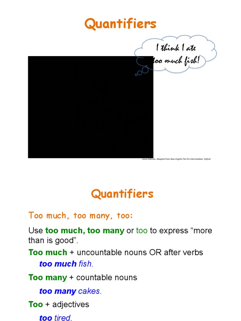 Quantifiers Pre-Intermediate | PDF