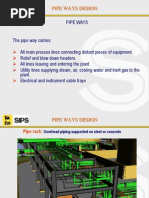 Pipe Rack Design Essentials | PDF | Pipe (Fluid Conveyance ...