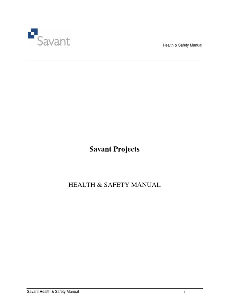 HEALTH AND SAFETY MANUAL.pdf | Stairs | First Aid