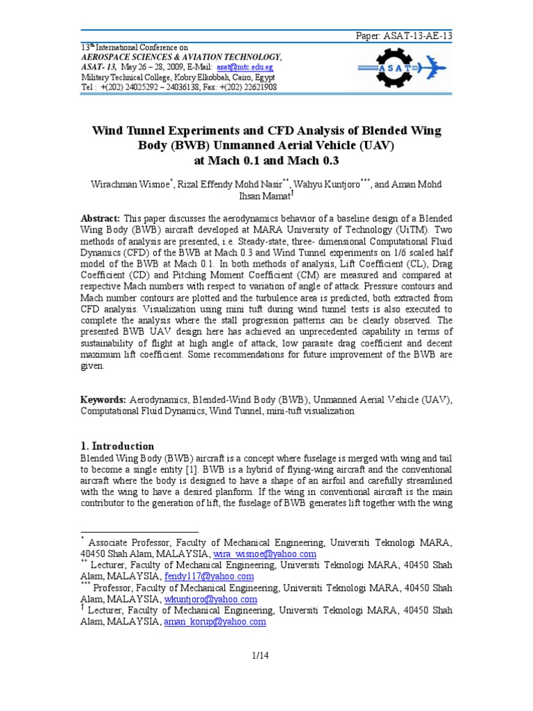 Uav Cfd Analysis Lift Force Drag Physics