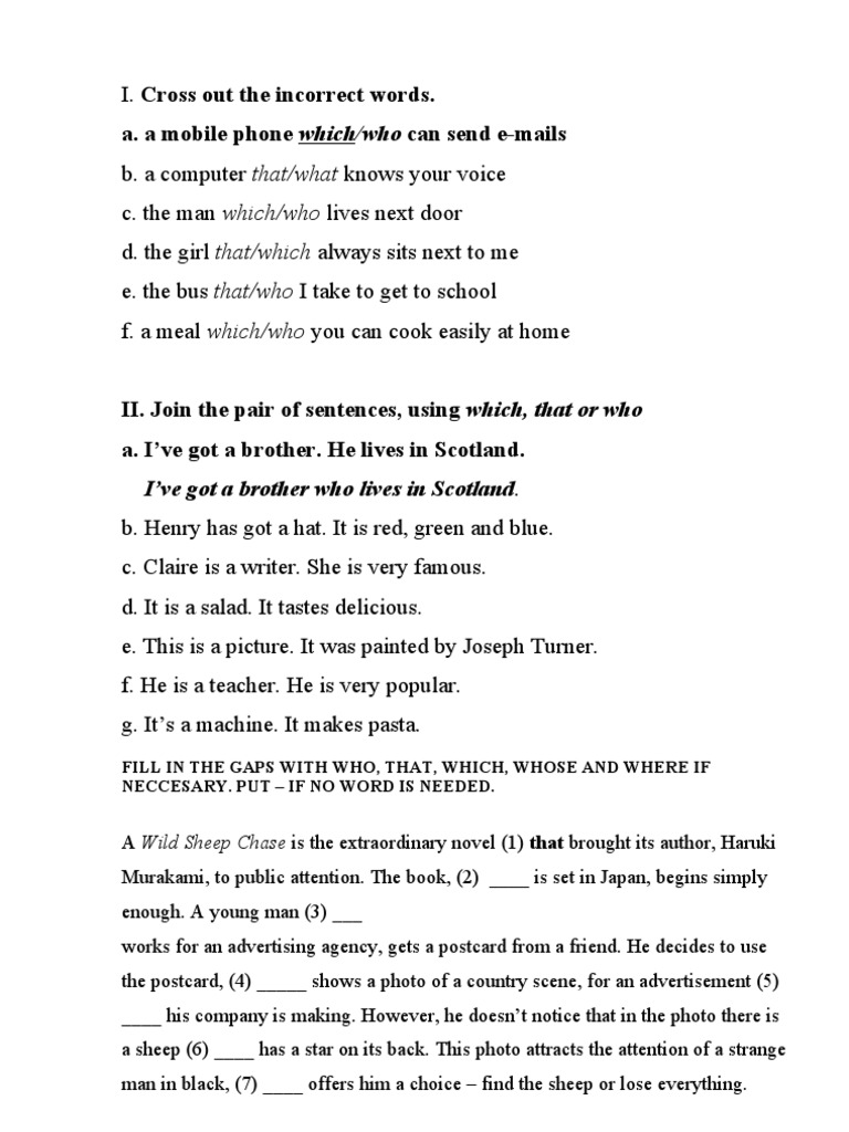 Relative Clauses | PDF