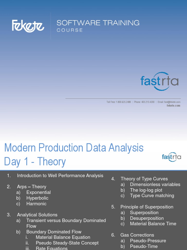 Rate Transient Analysis | PDF | Petroleum Reservoir | Logarithm
