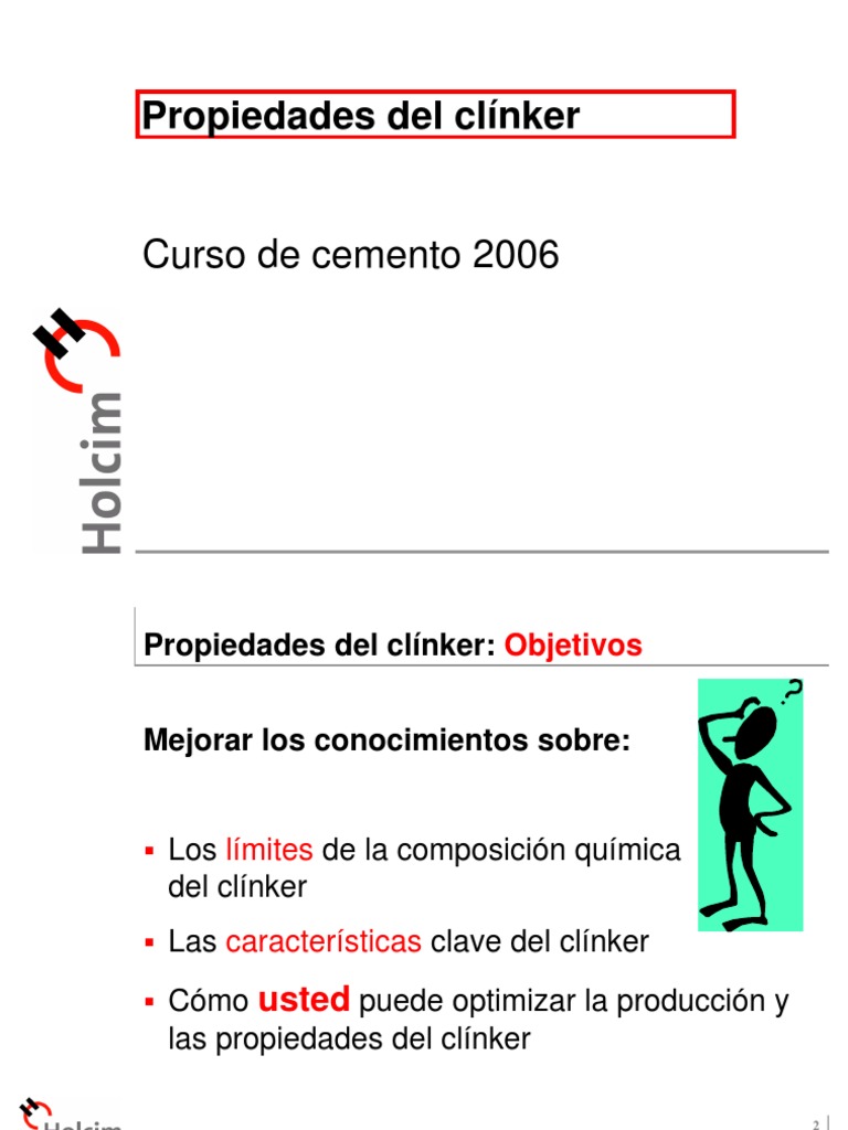 04 Propiedades Del Clinker (Fenomenos de Coccion) | Cemento | Minerales