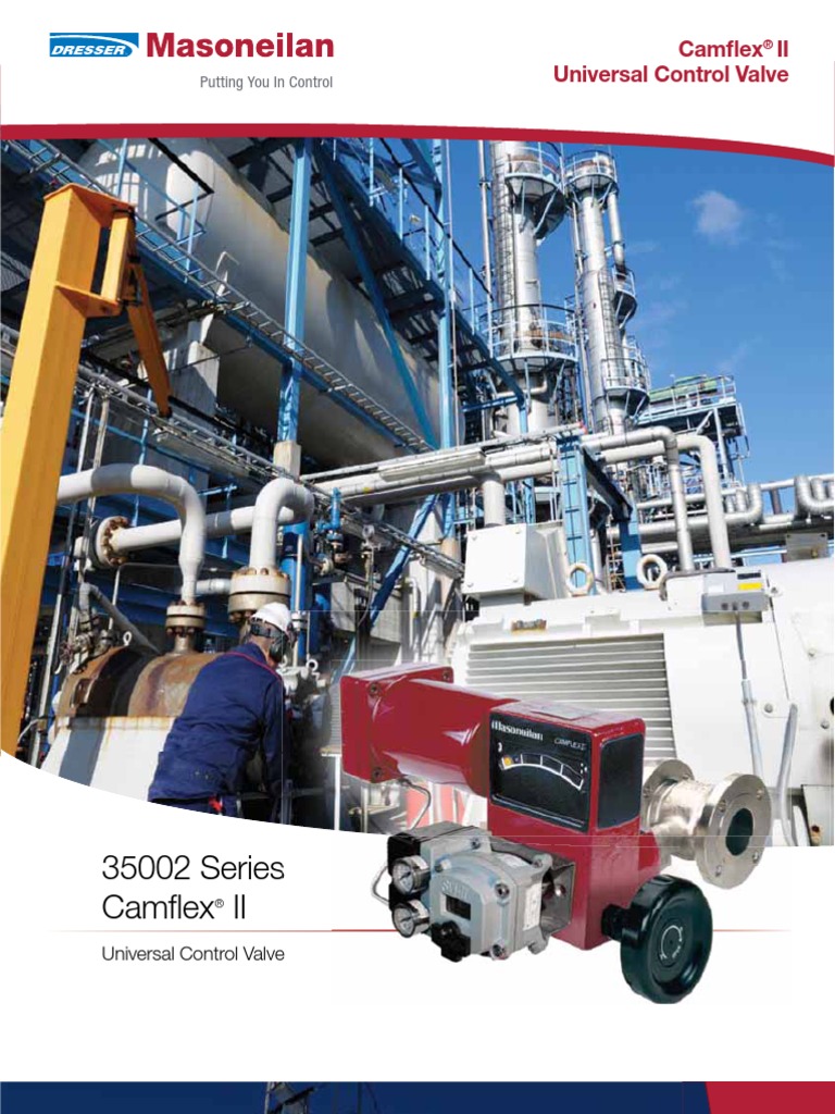Camflex II 35002 Series Masoneilan | PDF | Valve | Actuator