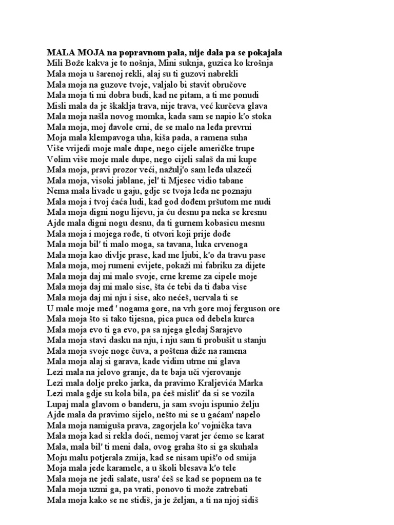 Bećarac - ALL | PDF