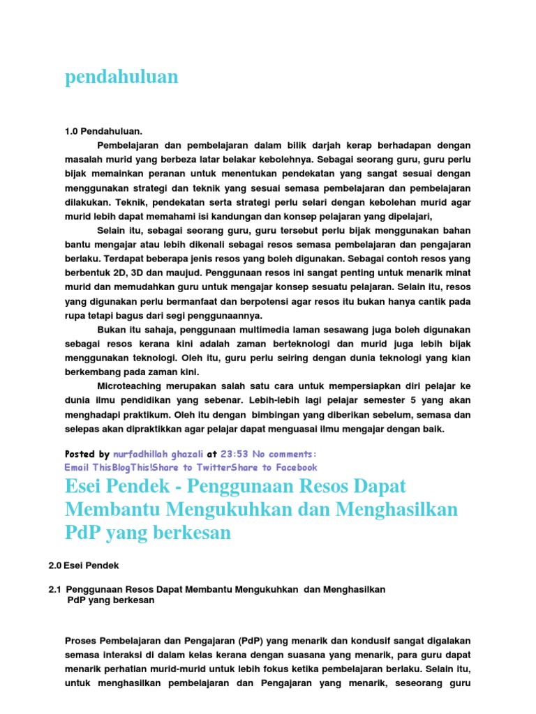 Membina Dekak-Dekak Nobulat | PDF