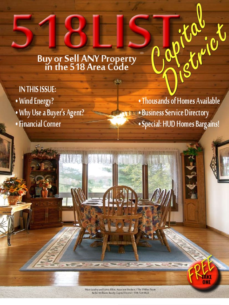 Buy or Sell ANY Property in The 518 Area Code | PDF | Wind Power ...