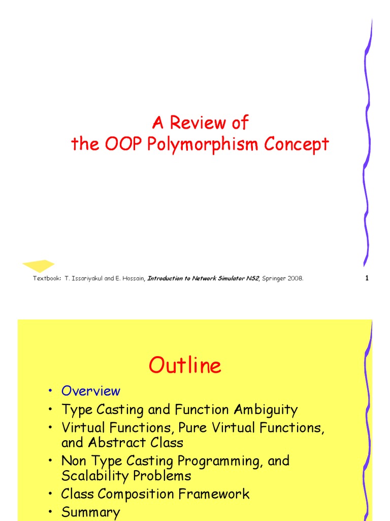05 Polymorphism Pdf Inheritance Object Oriented Programming Formal Methods 3952
