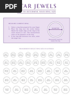 Tiffany Ring Size Guide and Tips | PDF