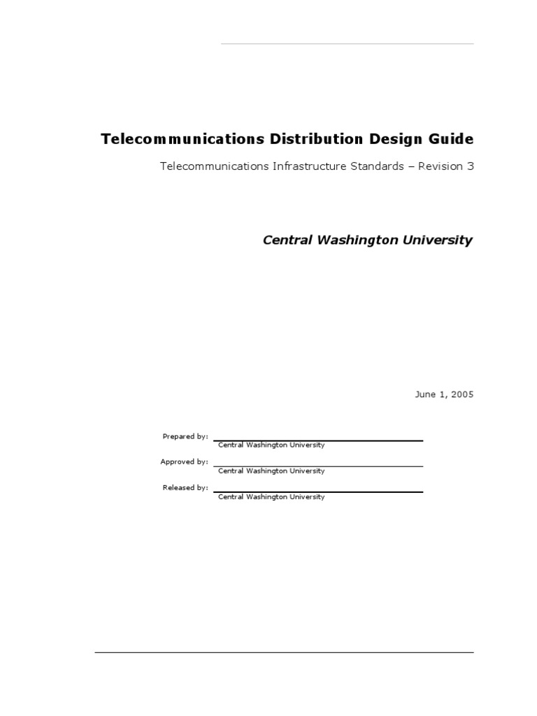 Outside Plant | PDF | Telecommunication | Specification (Technical ...