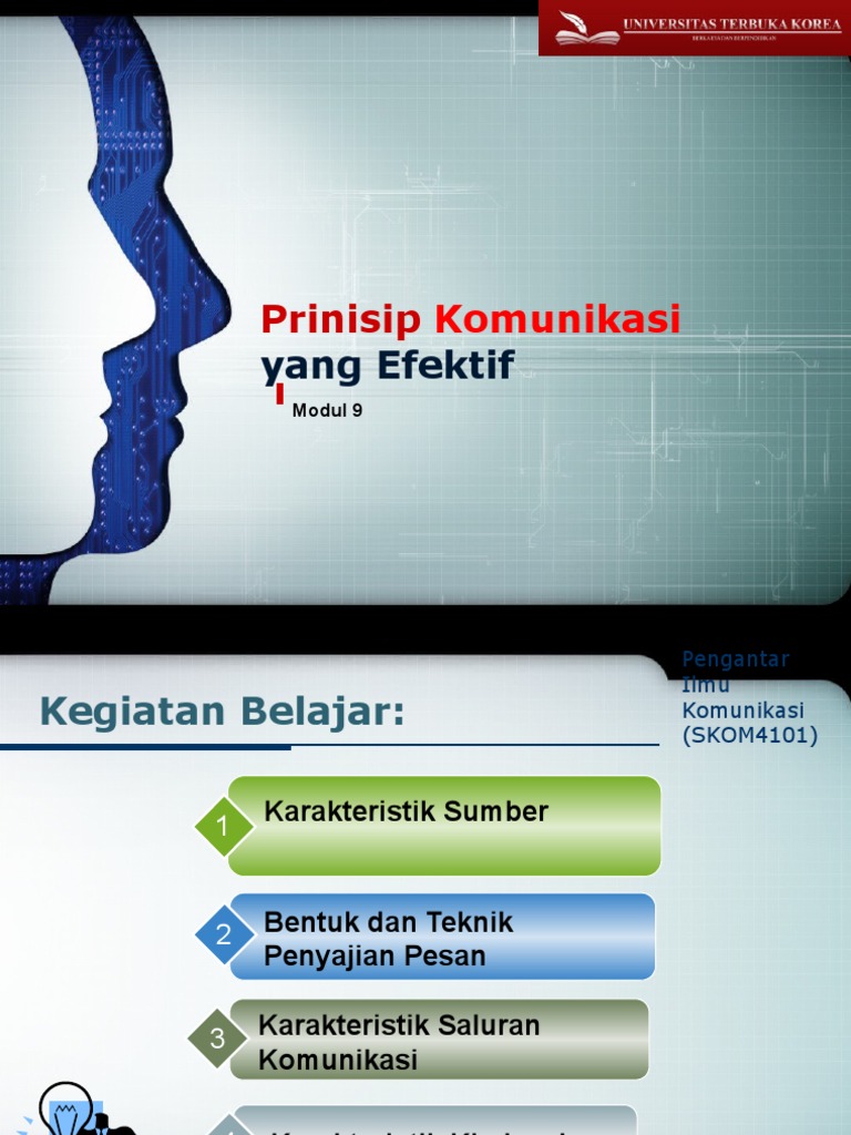 Pengantar Ilmu Komunikasi UT - Modul9 | PDF | Politik | Sains & Matematika
