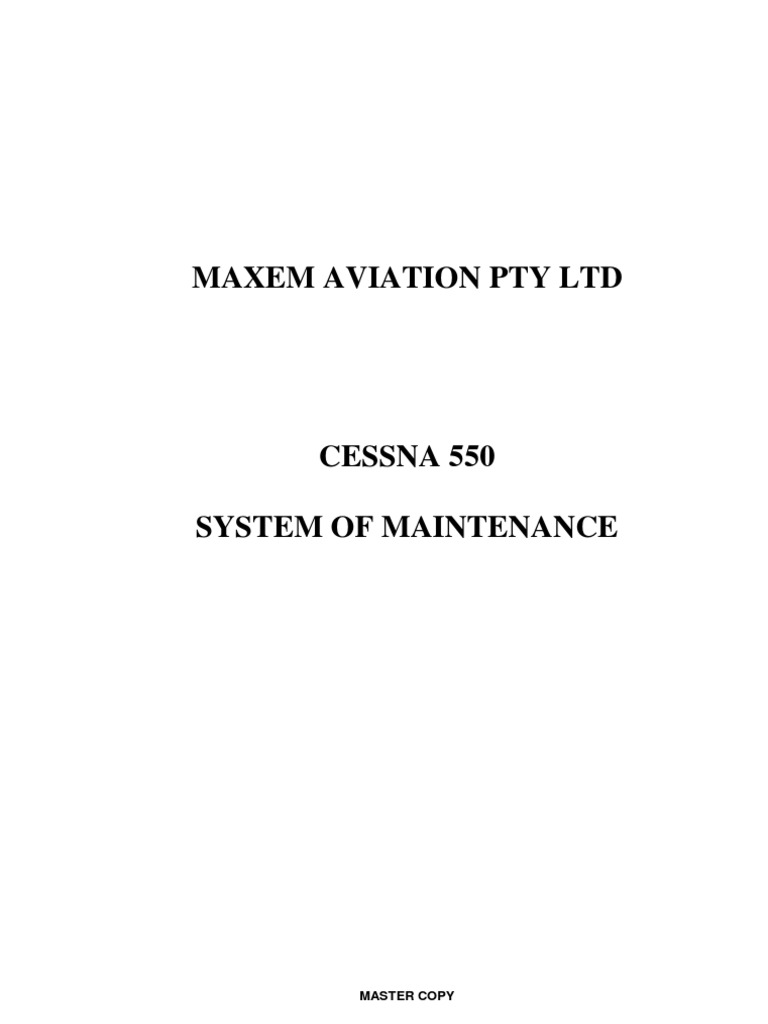 Maxem 550 SOM Amd 05 | PDF | Aircraft | Electric Generator