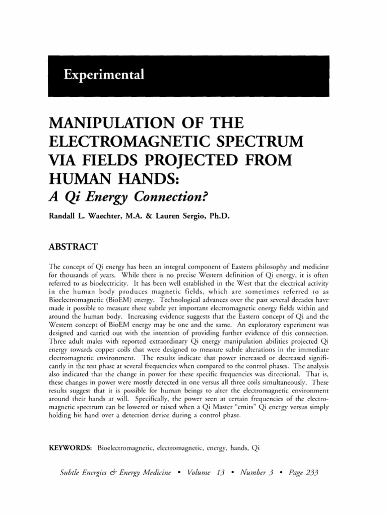 Manipulation of The Electromagnetic Spectrum Via Fields Projected From ...