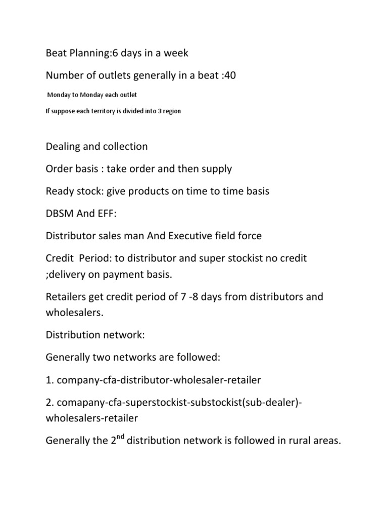 Beat Planning | Download Free PDF | Retail | Microeconomics