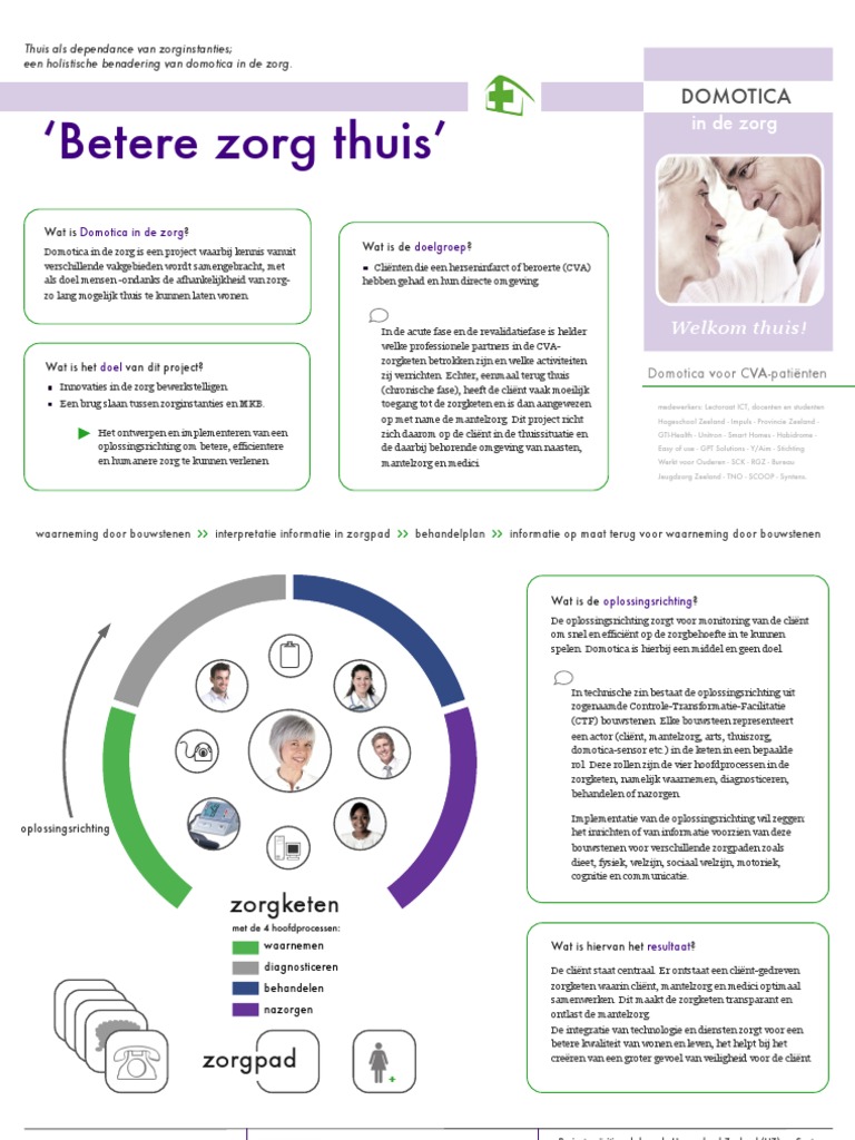 Poster Domotica in de Zorg | PDF