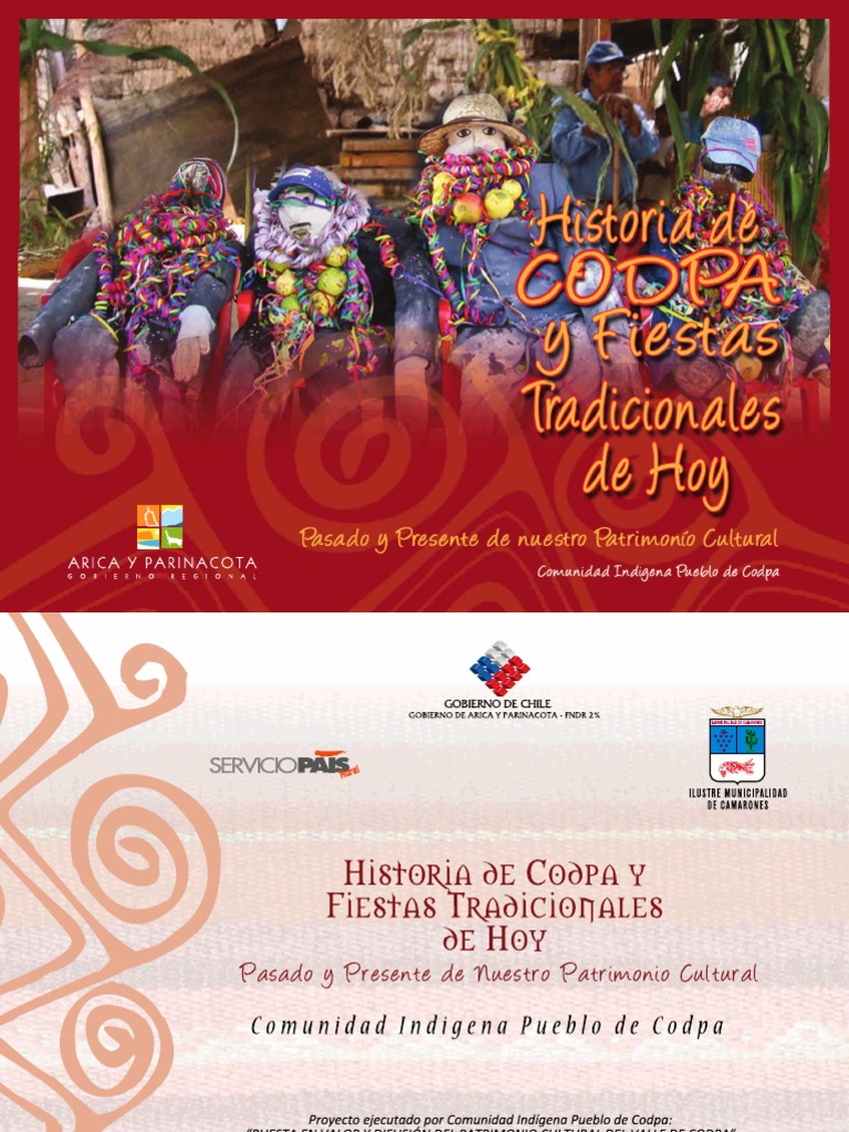 Historia de Codpa y Fiestas Tradicionales de Hoy | PDF | Carnaval ...