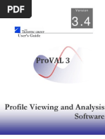 ProVAL User's Guide for Profile Analysis | PDF | Microsoft Excel ...