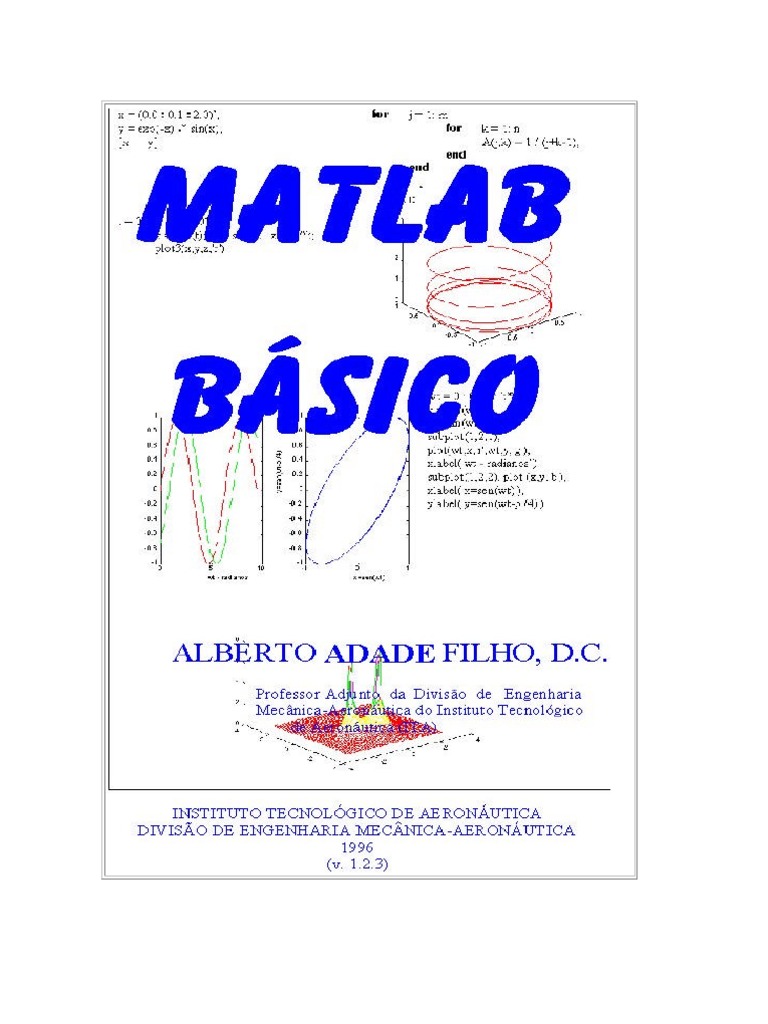 Guia Do Matlab - ITA | PDF | Matlab | Matriz (Matemática)