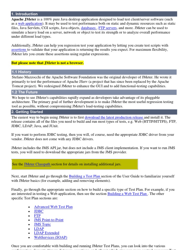 JMeter | PDF | Transport Layer Security | Http Cookie