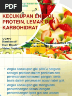2023 Angka Kecukupan Gizi (AKG) | PDF
