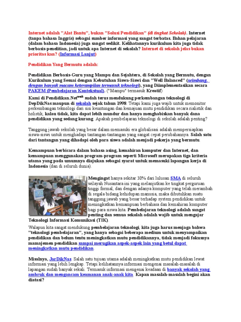 Artikel Pendidikan | PDF
