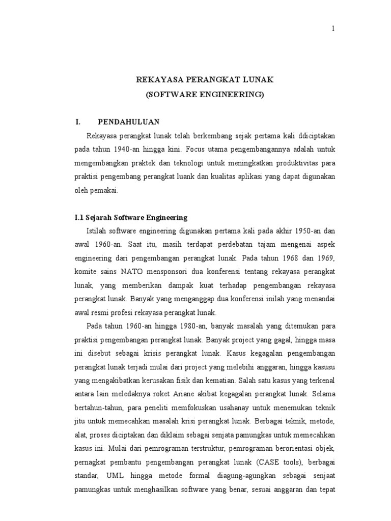 Makalah RPL Baru | PDF