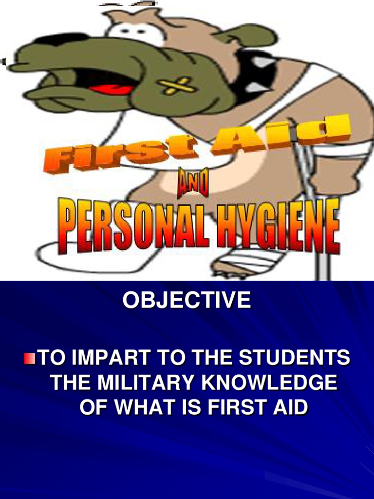First Aid and Personal Hygiene | PDF | First Aid | Knee