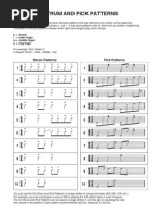 The 24 Fingerpicking Patterns | PDF