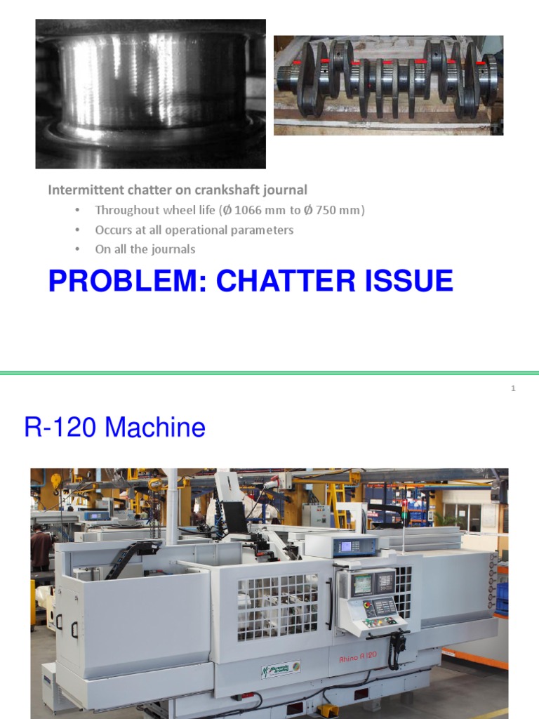 Case Study-Chatter Issue | PDF | Grinding (Abrasive Cutting ...