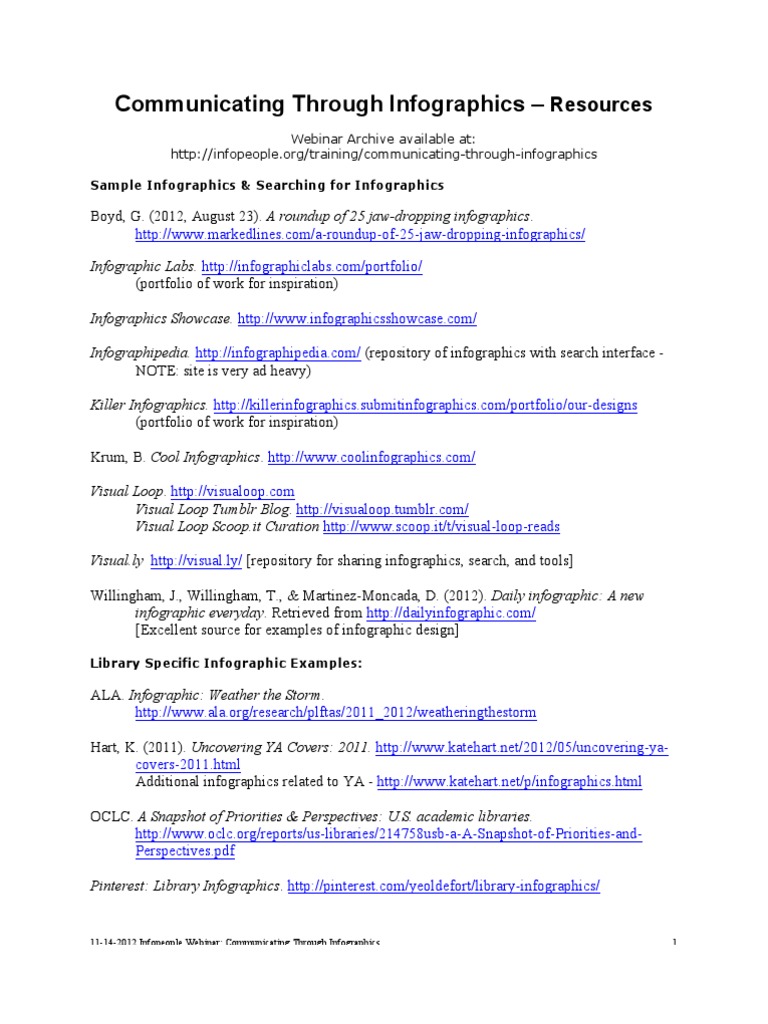 Cool Infographics Krum Pdf