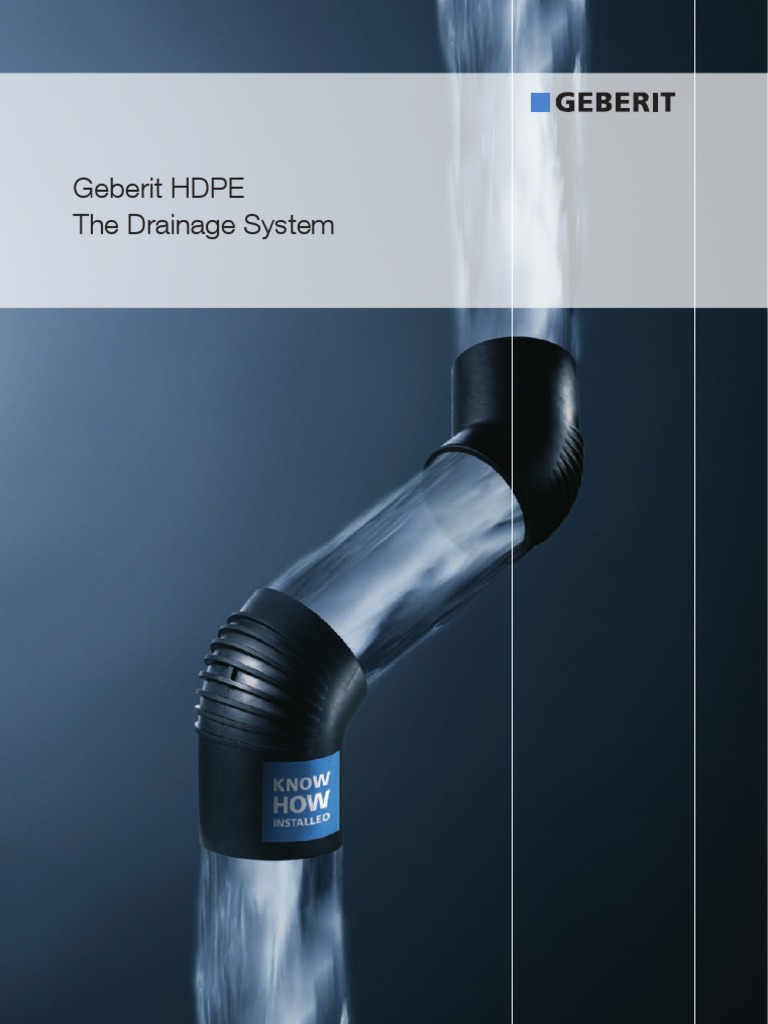 Geberit HDPE Drainagesystem Internet | Pipe (Fluid Conveyance ...