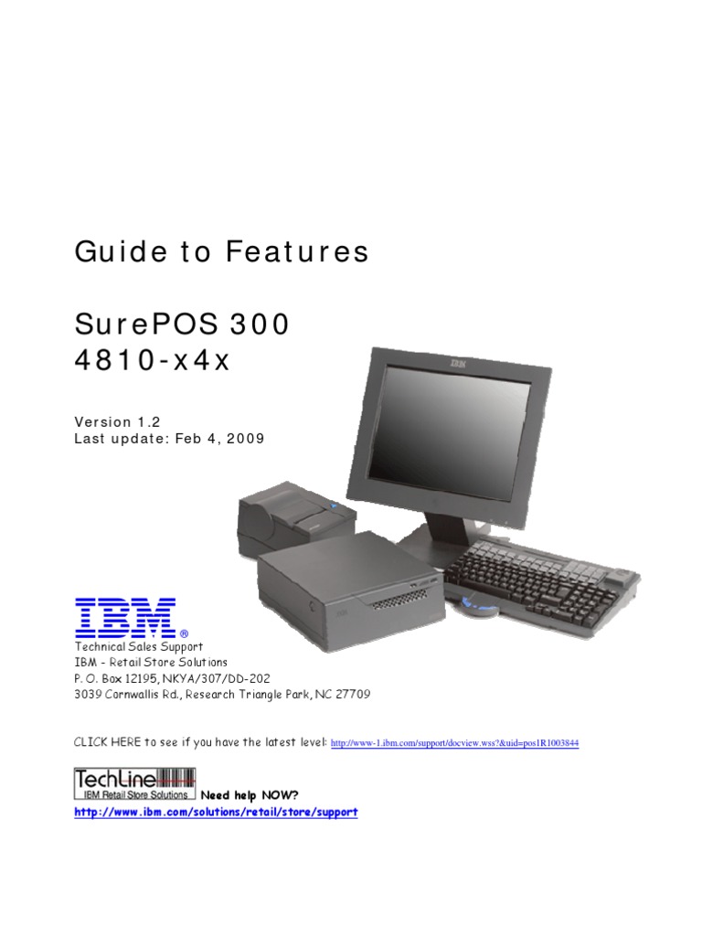 Manual SurePOS 4810-x4x | PDF | Flash Memory | Solid State Drive