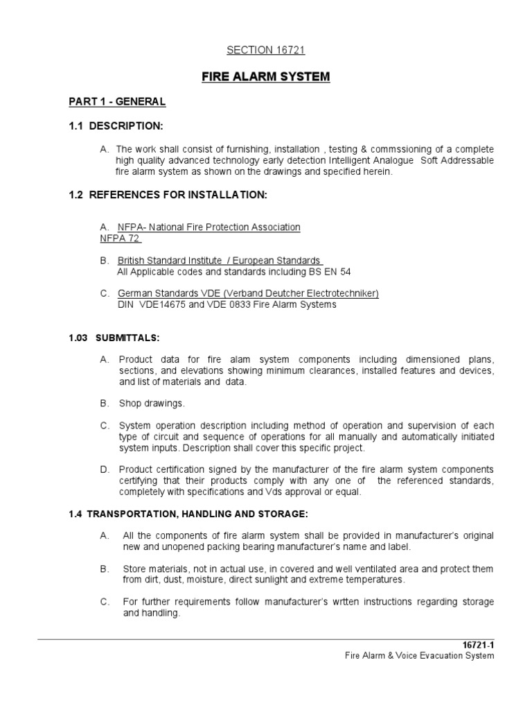 IQ8 Integrated Specs Fire and Voice Alarm | PDF | Sensor | Computer ...