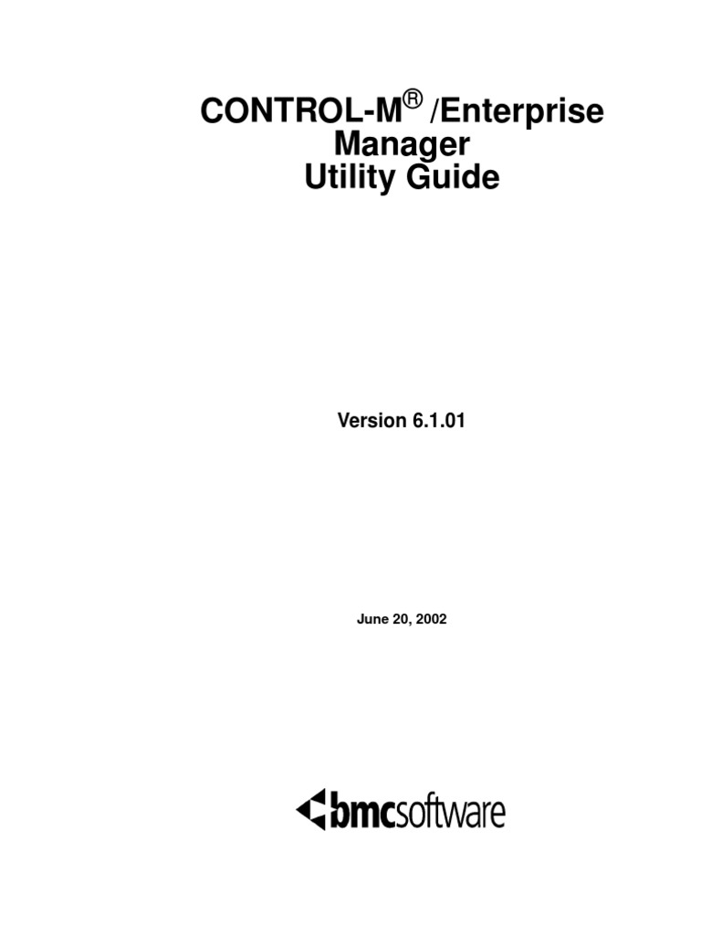 CM Enterprise Manager Utility Guide | PDF | Command Line Interface | Parameter (Computer ...