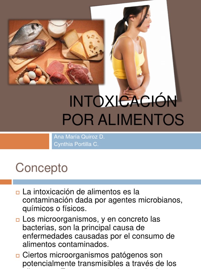 Intoxicacion de Alimentos | PDF