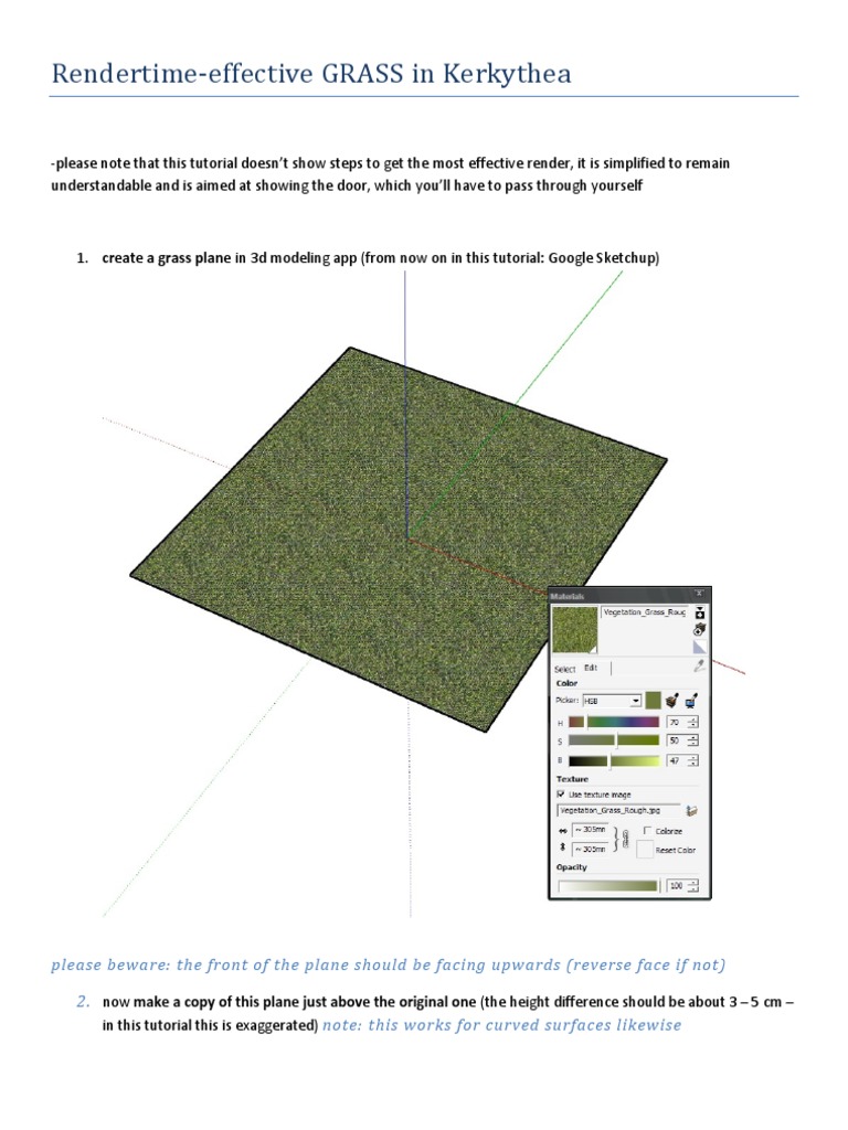 Efficient Grass Rendering | PDF | Teaching Methods & Materials | Computers