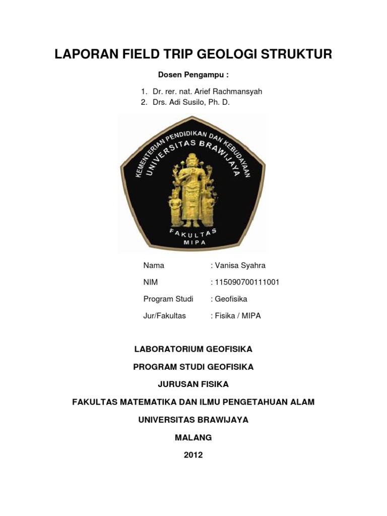 Laporan Field Trip Geologi Struktur | PDF