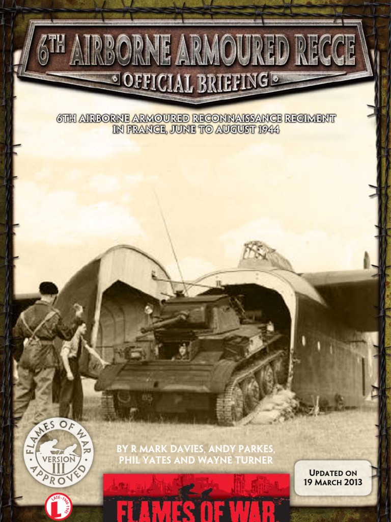 Airborne Armoured Recce Squadron | PDF | Platoon | Normandy Landings