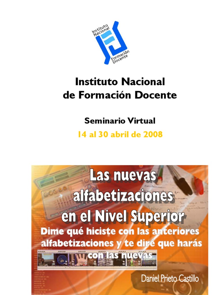 INFD Daniel Prieto Castillo | PDF | Ciencias sociales | Historia