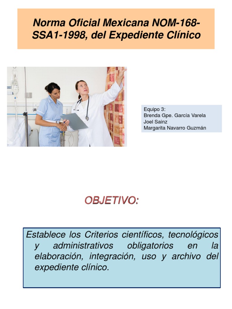 Norma 168 Presentacion Final | PDF | Clínica | Cirugía