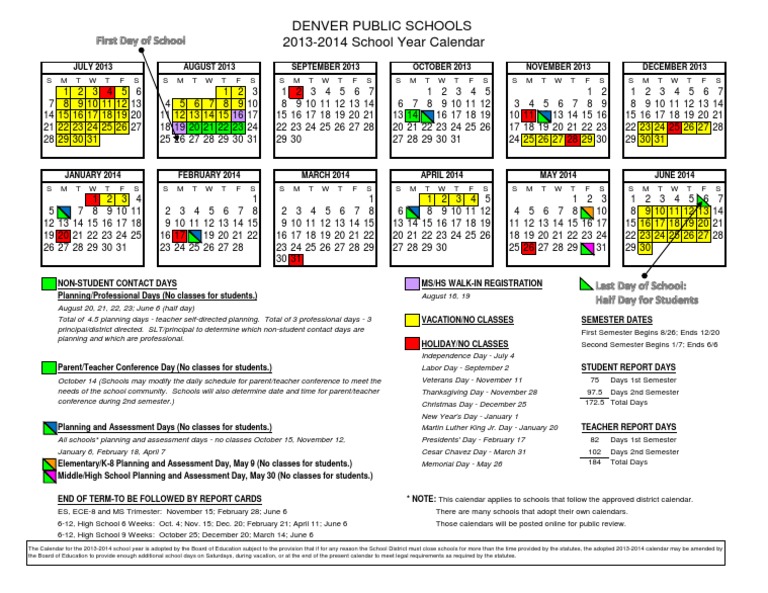 DPS Calendar 2013-2014 | Download Free PDF | Academic Term | Secondary ...