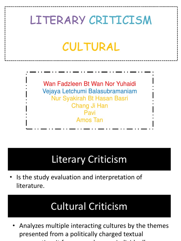 Cultural Criticism | PDF | History | Religion & Spirituality