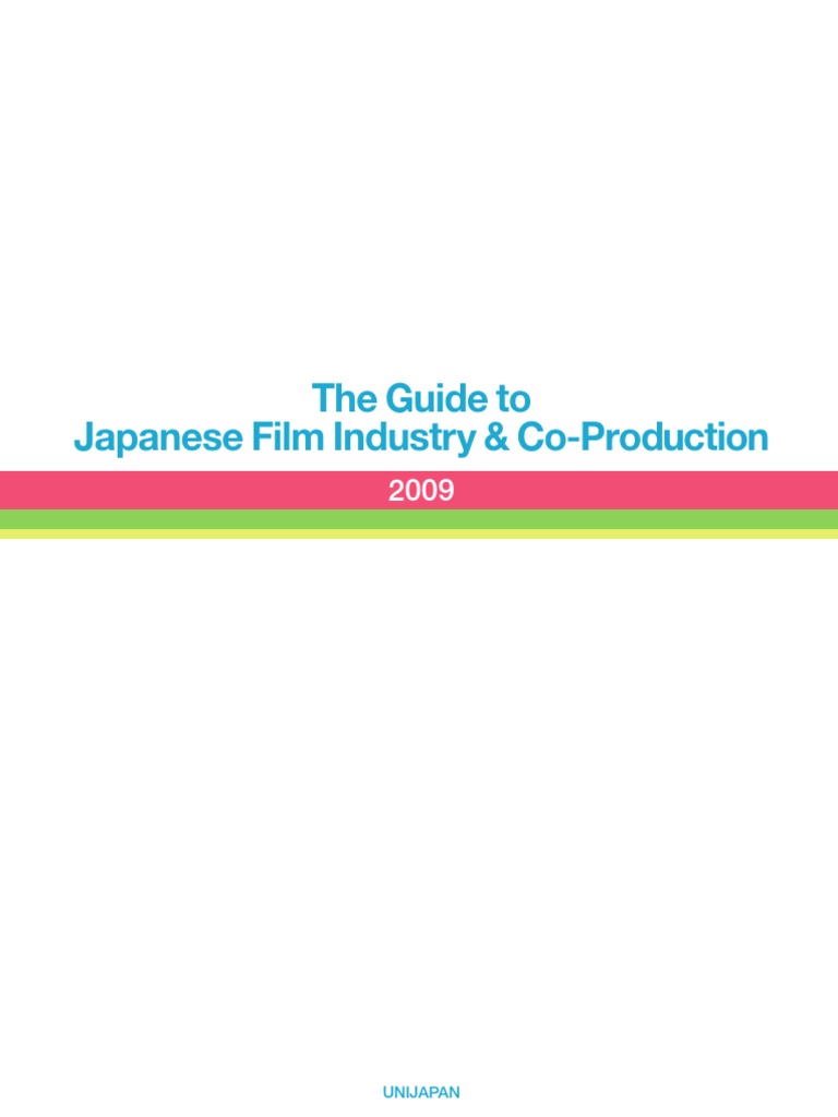 Guide To Japanese Film Industry & Co-Production | PDF | Cinema Of Japan ...
