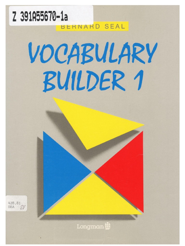 Vocabulary Builder 1